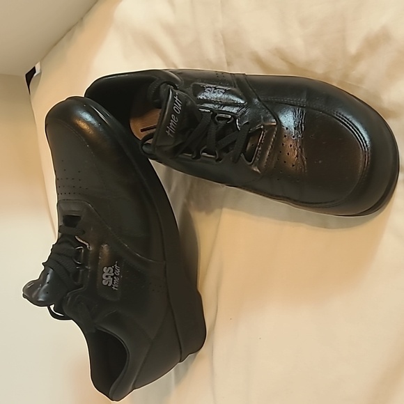 SAS | Shoes | Sas Time Out Casual Comfort Walking Shoes Mens Sz Black ...